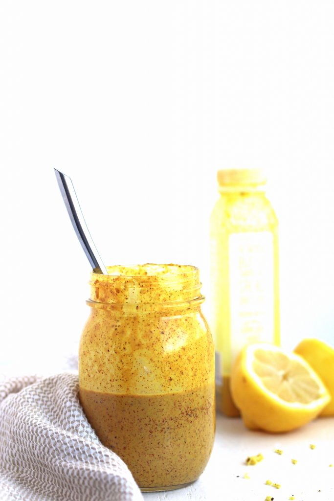 Almond Turmeric Dressing (Copycat to Trader joes) - Meals with Maggie