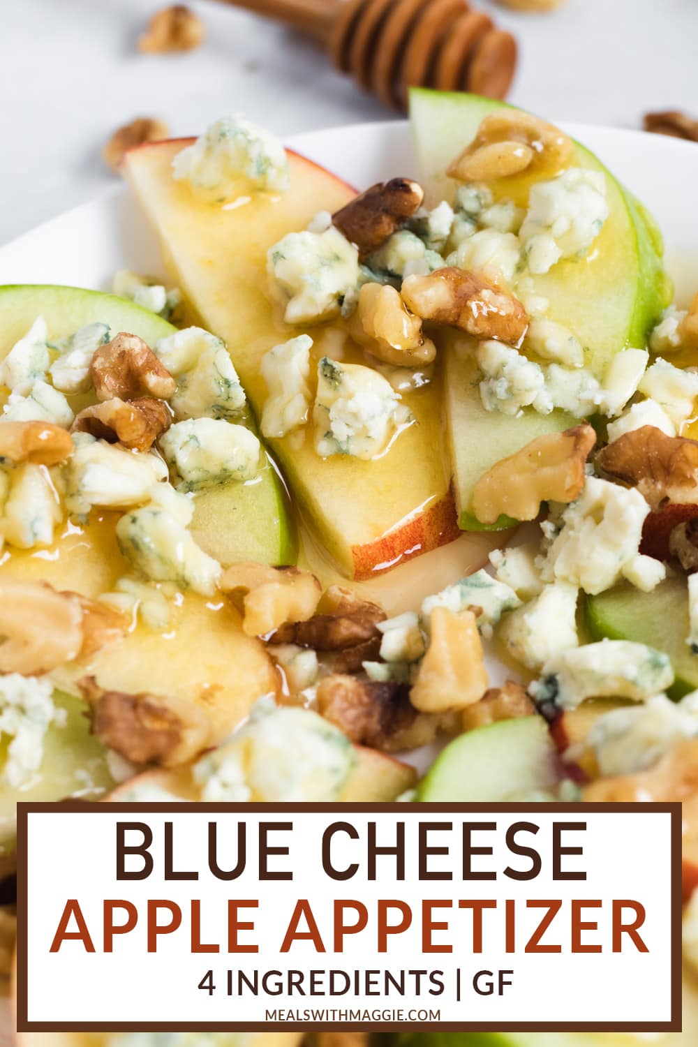 Blue Cheese Apple Appetizer - Meals with Maggie