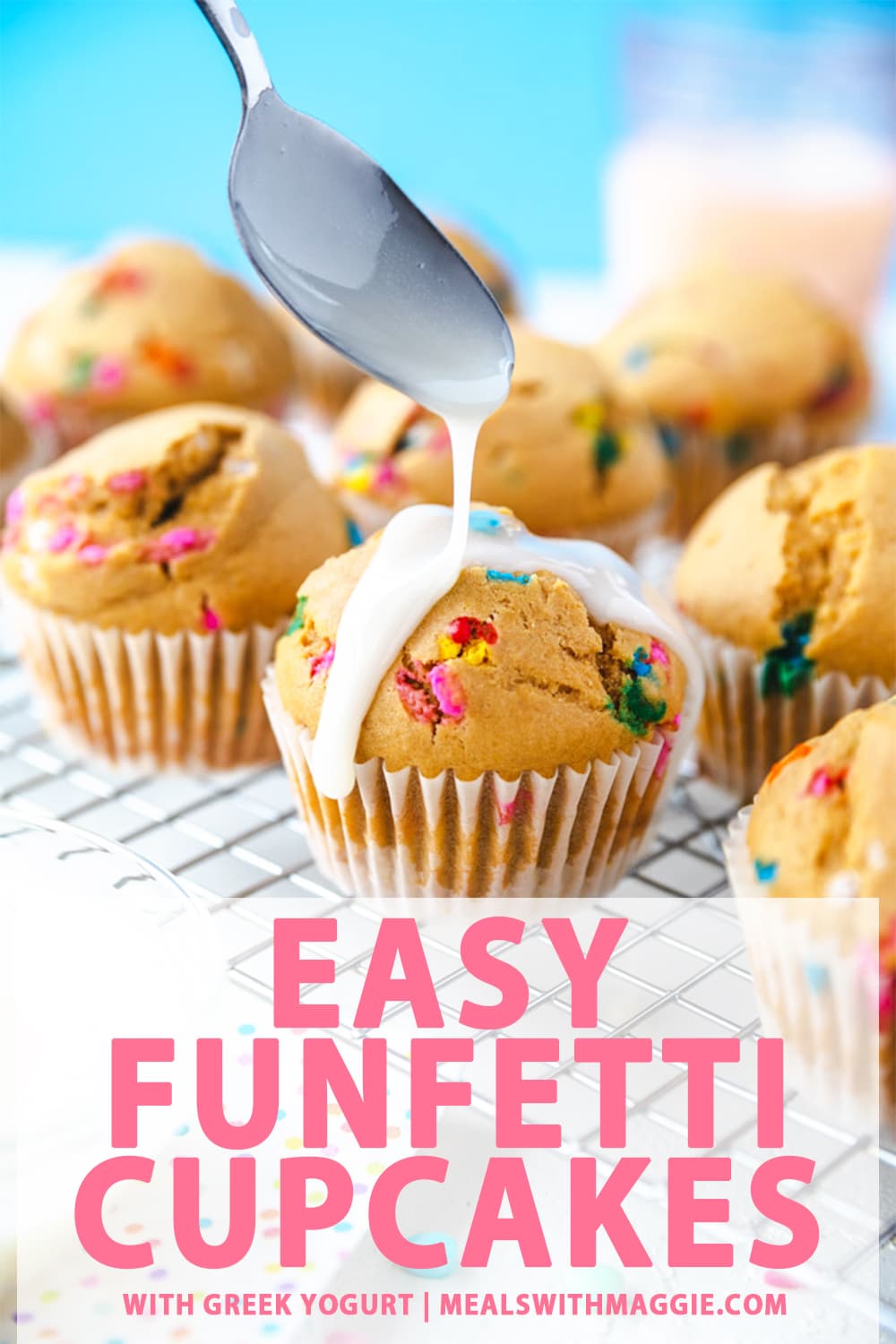 Easy Funfetti Cupcakes - Meals with Maggie