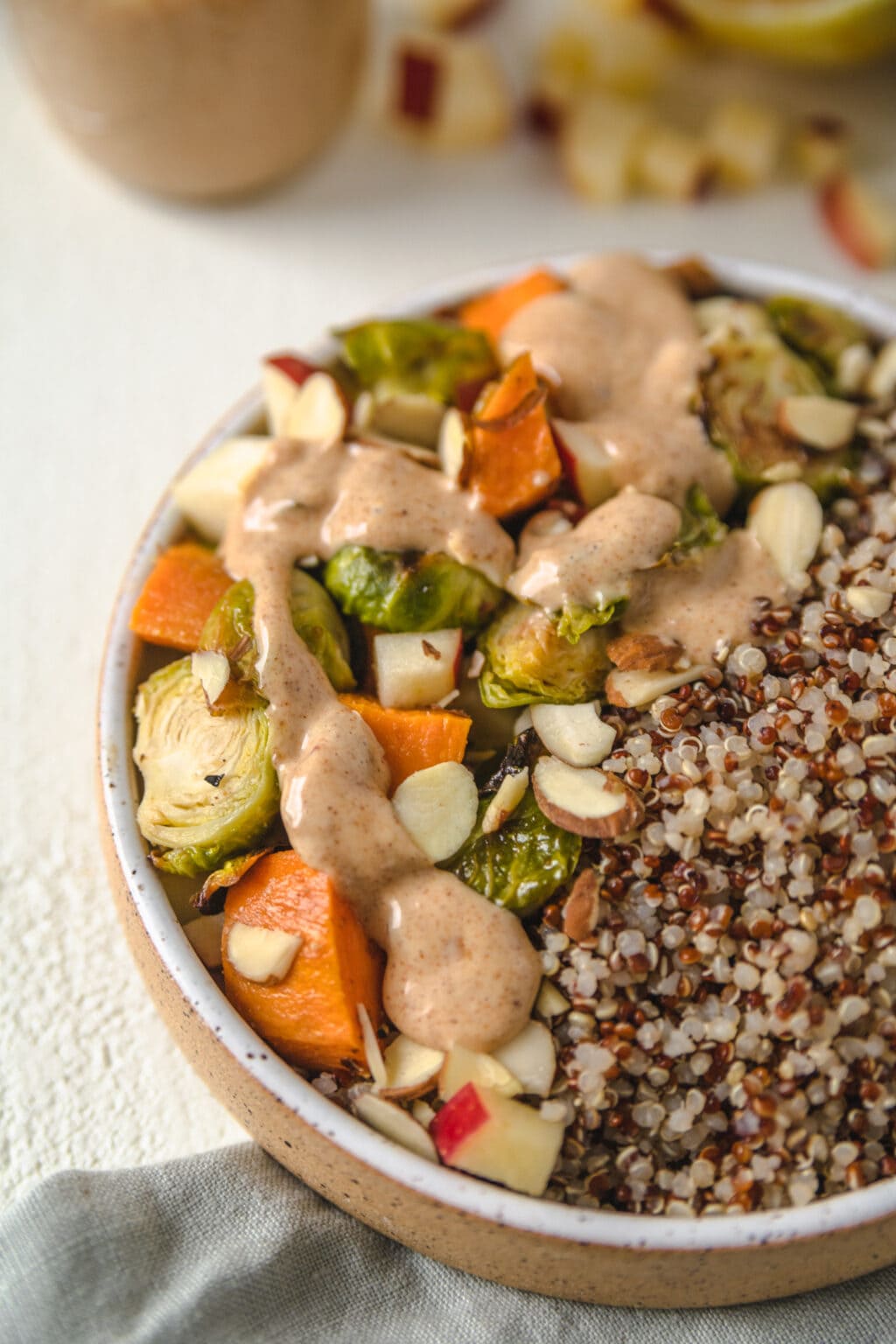 Fall Almond Buddha Bowl - Meals with Maggie